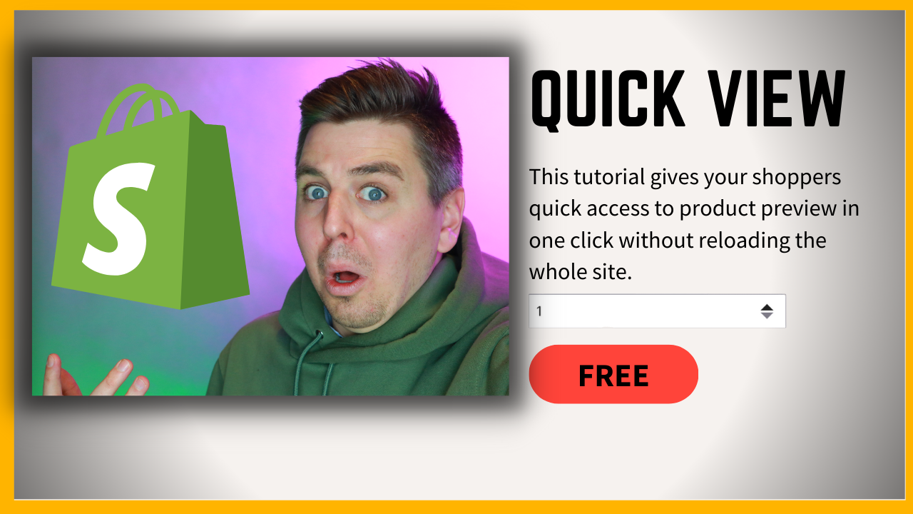 How to create a simple Quick View without app usage to your Shopify st – EcomExperts