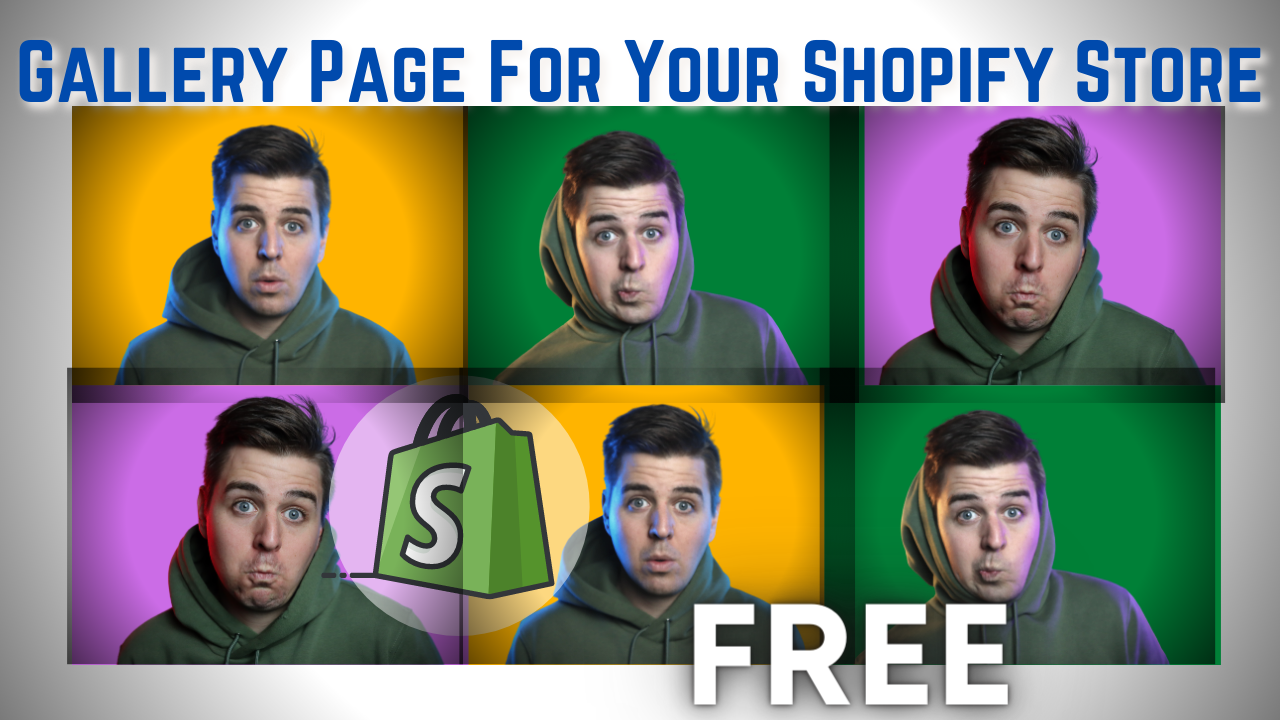 How to Add A Gallery Page to Your Shopify Store without the App – EcomExperts